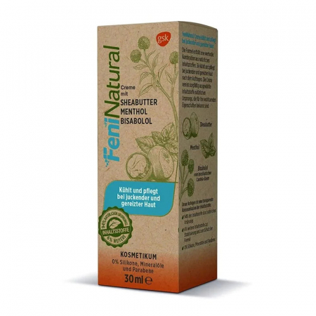 FENINATURAL Cream Counter Menthol Κρέμα για Φαγούρα και Ερεθισμούς, 30 ml